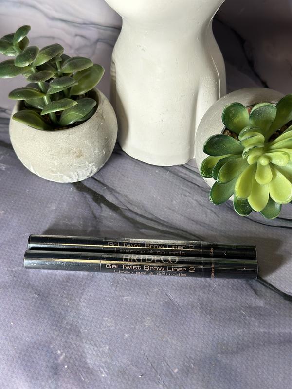 artdeco gel twist brow liner 2 deep brown 149