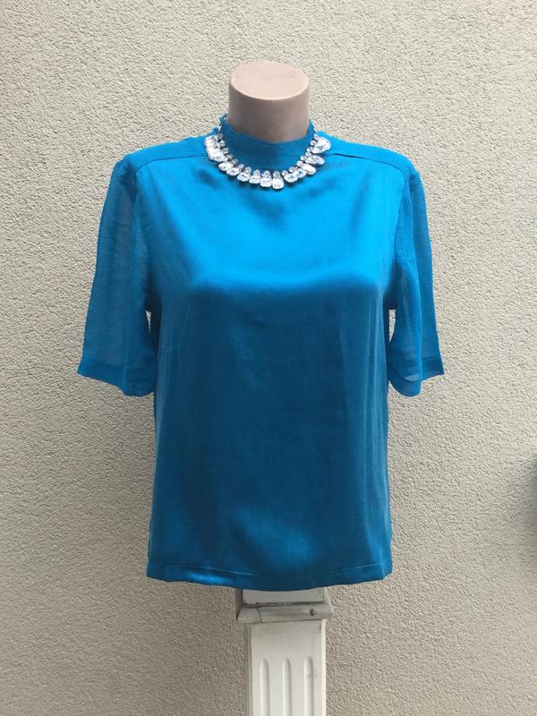 Шовкова блуза кофточка Jigsaw — ціна 795 грн у каталозі Блузи Купити жіночі речі за доступною