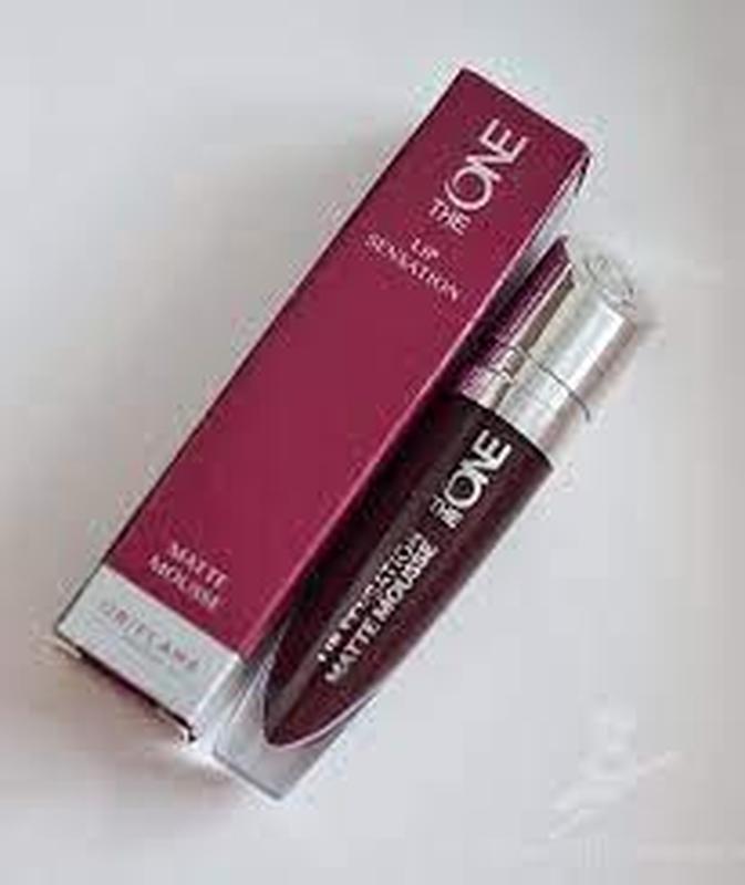 Жидкая помада мусс oriflame для губ the one сливовый sensation орифлейм ...