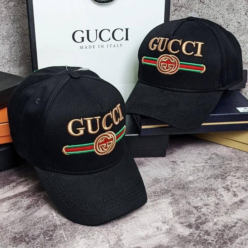 Мужские брендовые кепки / качественная кепка gucci черная — цена 760 ...