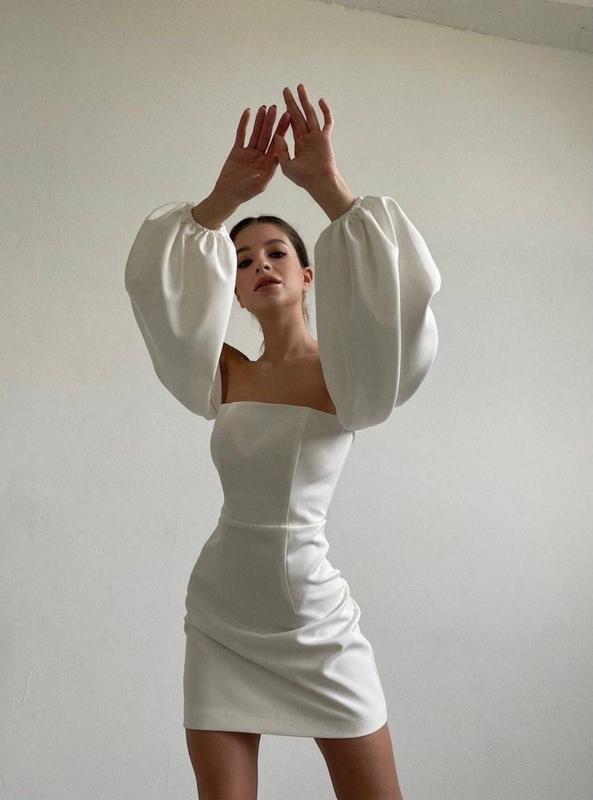 Новинка 🔥 в наличии🔥 платье — цена 680 грн в каталоге Короткие платья Купить женские вещи по