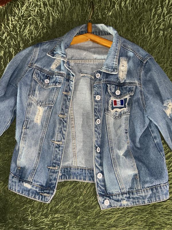 Джинсовая курточка — цена 390 грн в каталоге Куртки Купить женские вещи по доступной цене на