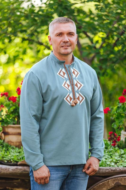 Качественная льняная мужская вышиванка — цена 910 грн в каталоге Вышиванки Купить мужские вещи