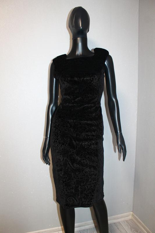 Оксамитова сукня Miss Selfridge — ціна 250 грн у каталозі Сукні міді