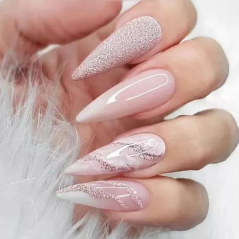 Накладные ногти 24 штуки — цена 220 грн в каталоге Накладные ногти Купить товары для красоты и