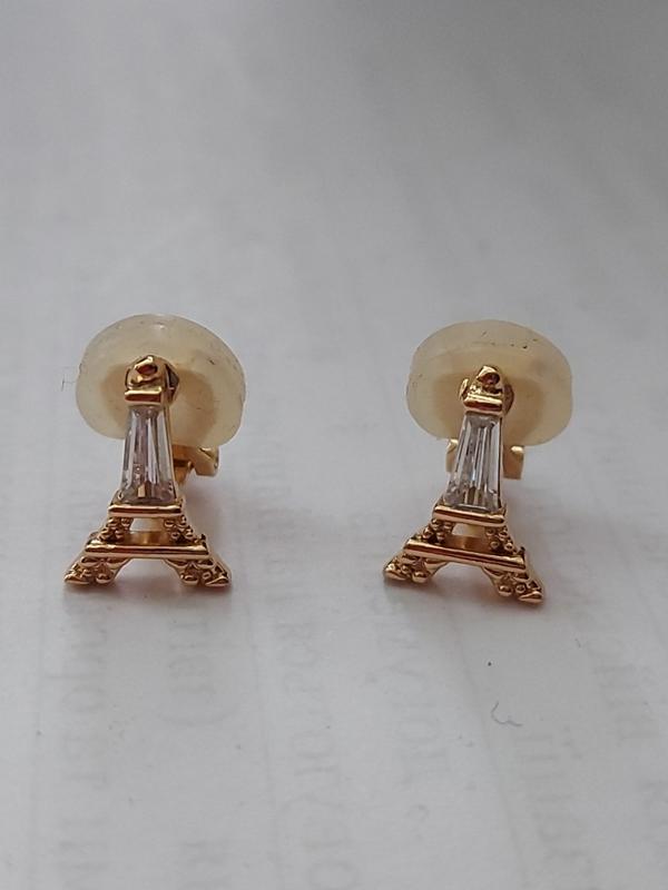 Кліпси ейфелева вежа — цена 100 грн в каталоге Серьги Купить аксессуары по доступной цене на