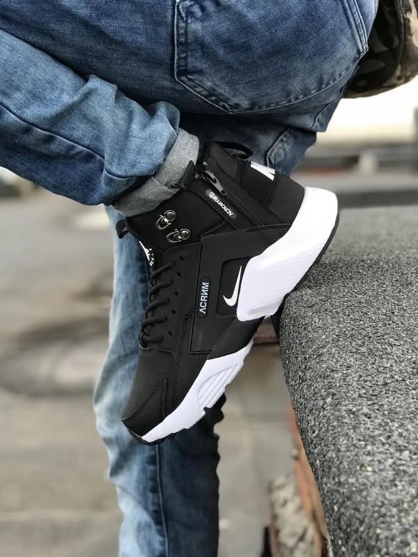 Зимние кроссовки nike air huarache acronym термо найк хуарачи акроним ...