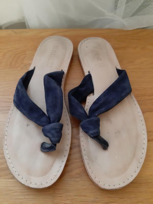 Шкіряні шльопанці Next — ціна 250 грн у каталозі Босоніжки Купити жіночі речі за доступною ціною