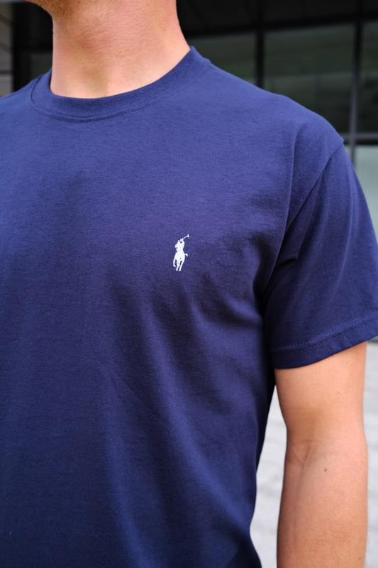 Футболка polo ralph lauren синя — цена 460 грн в каталоге Футболки ...