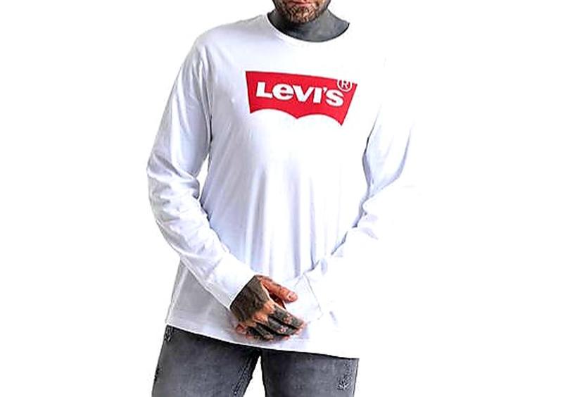Кофта лонгслив levis с большим лого — цена 400 грн в каталоге Кофты ...