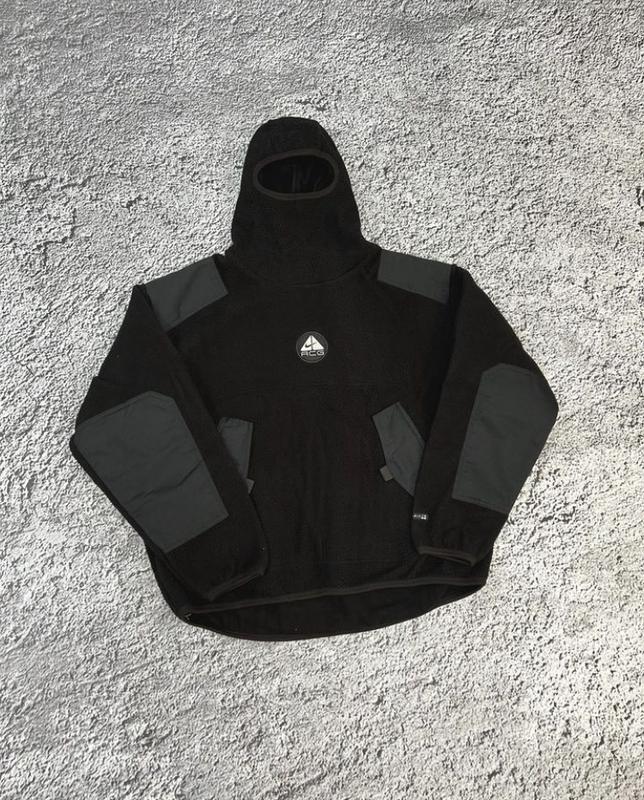 Худи балаклава nike x acg sherpa флисовая vintage — цена 3510 грн в ...