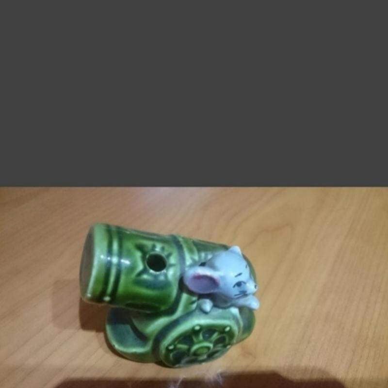 Статуэтка мышка керамика винтаж нюанс — цена 160 грн в каталоге Статуэтки Купить товары для