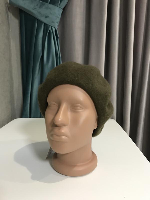 Берет валяна шерсть хаки💚 — цена 495 грн в каталоге Береты Купить ...
