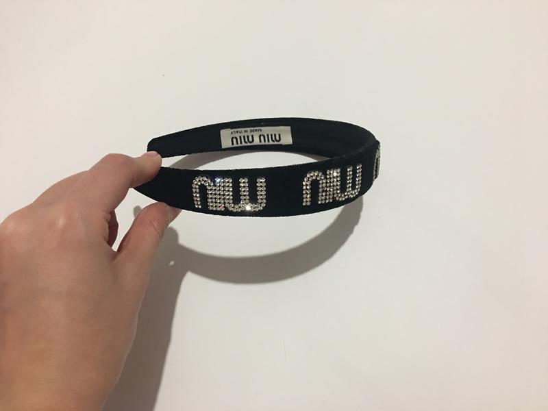 Обруч в стиле Miu Miu — цена 11348 грн в каталоге Обручи для волос Купить товары для красоты и