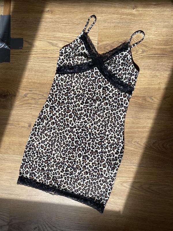 Леопардова нічнушка пеньюар — цена 156 грн в каталоге Пеньюары Купить женские вещи по доступной