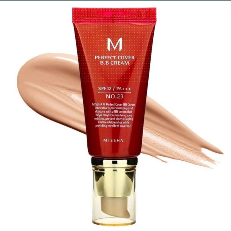 Бб крем с идеальным покрытием missha perfect cover bb cream spf42/pa++ ...