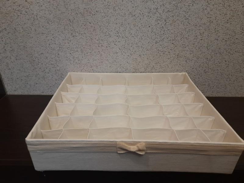 Лляний тканинний органайзер великий — ціна 550 грн у каталозі Органайзери Купити товари для дому