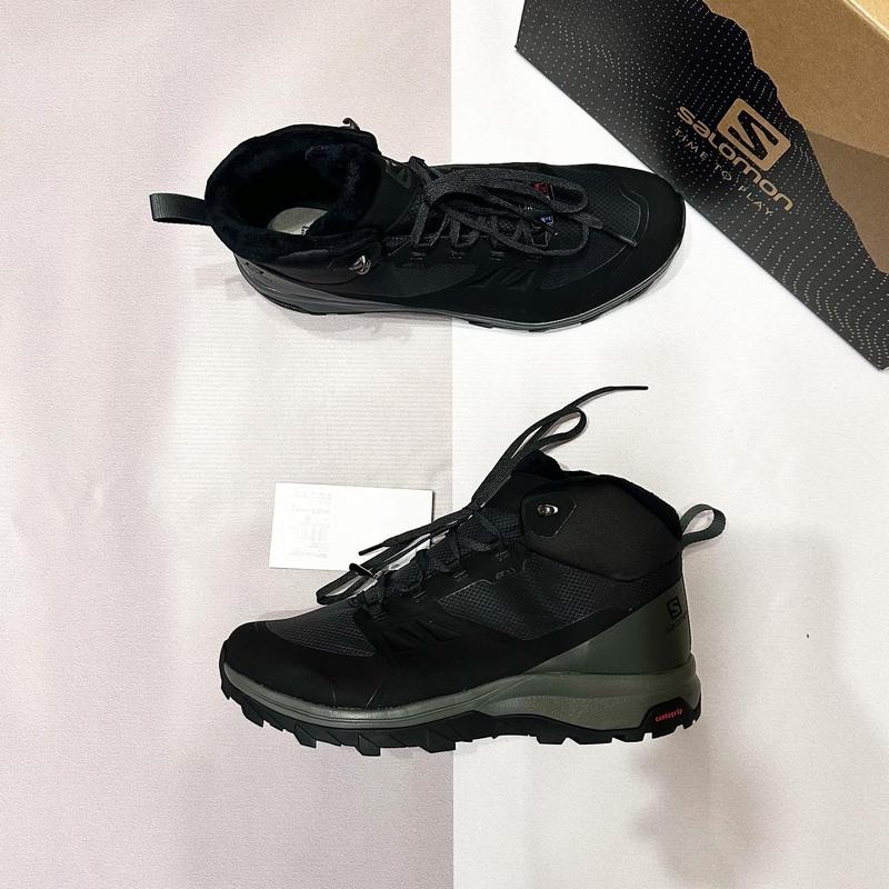 Зимние ботинки salomon outsnap gore tex waterproof оригинальные мужские ...