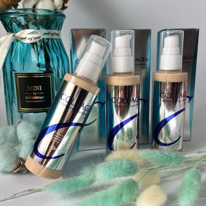 Зволожуючий тональний крем enough collagen moisture foundation spf 15 ...