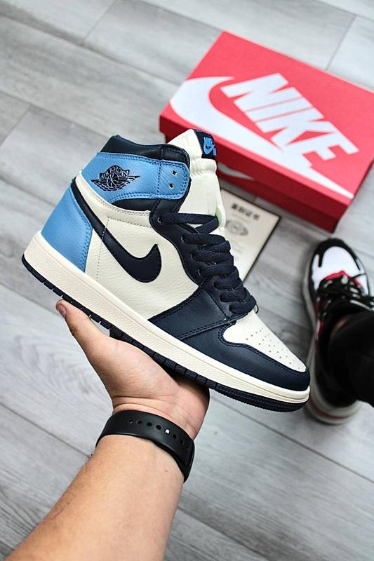 Мужские кроссовки найк джордан nike air jordan blue — цена 1800 грн в ...