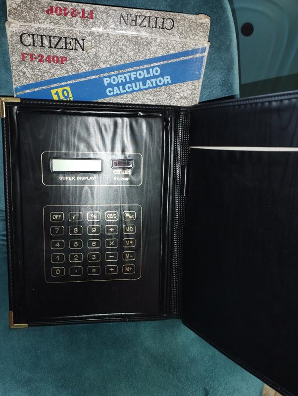 Портфоліо Citizen папка кулькулятор папка а4 для документів портфоліо — ціна 360 грн у каталозі