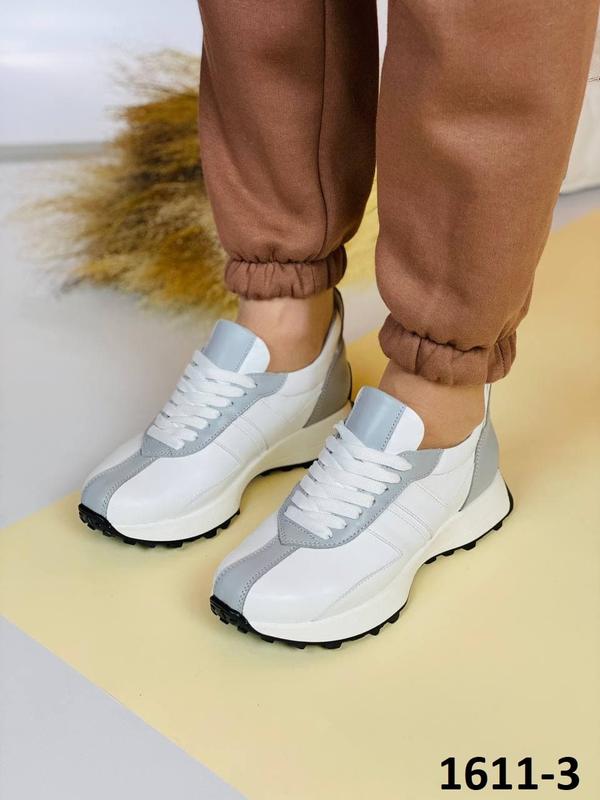 Шкіряні кеди — ціна 1550 грн у каталозі Кеди Купити жіночі речі за доступною ціною на Шафі