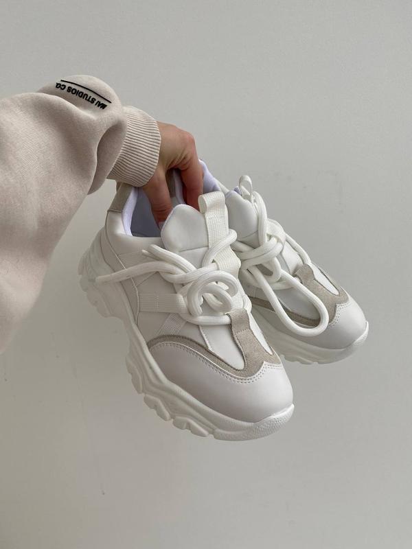 Женские кроссовки кожаные — цена 1400 грн в каталоге Кроссовки Купить женские вещи по доступной