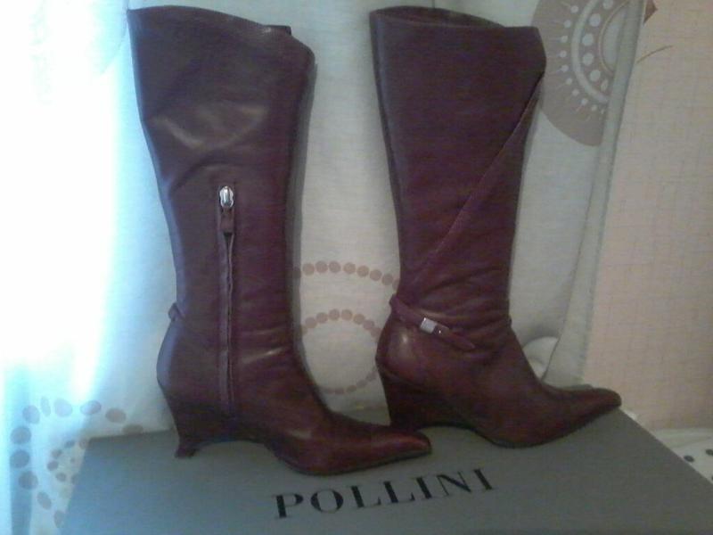 Оригінал бренд чоботи демі pollini італія 36,5р. — ціна 100 грн у каталозі Чоботи Купити жіночі ...