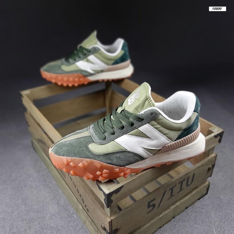 Мужские молодежные зеленые замшевые кроссовки new balance xc-72 🆕 нью ...
