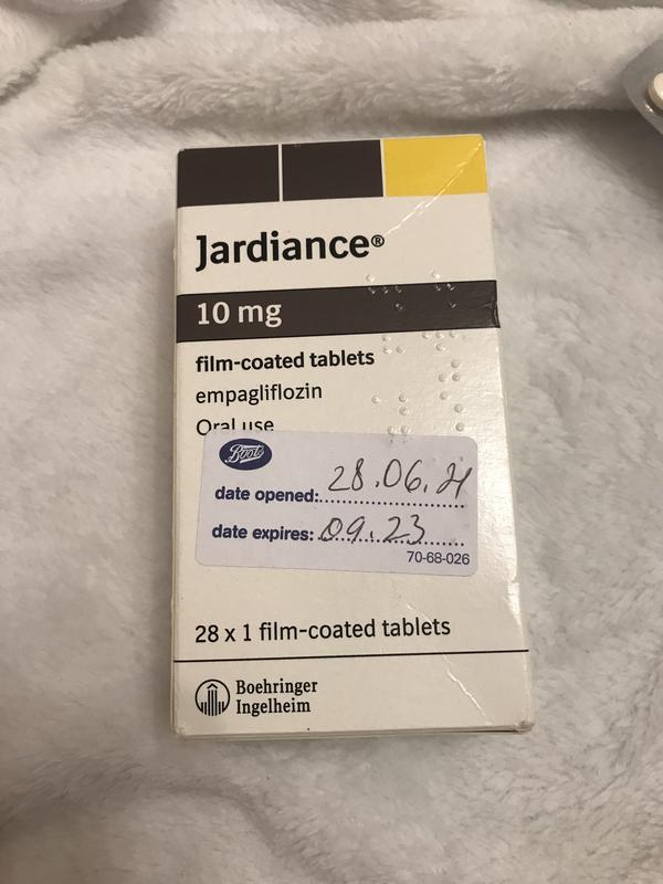 Джардінс таблетки по 10 мг. 20 шт., емпагліфлозин,jardiance 10 mg до 09 ...