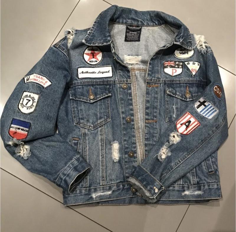 Джинсовка винтажная — цена 550 грн в каталоге Куртки Купить женские вещи по доступной цене на