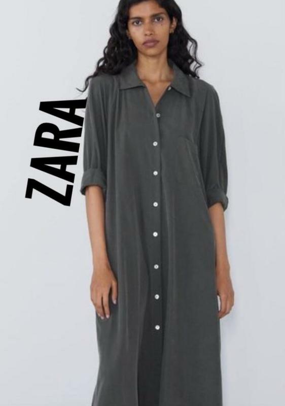 Плаття рубашка міді — ціна 685 грн у каталозі Сукні міді Купити жіночі речі за доступною ціною