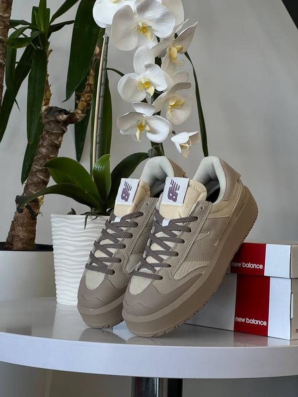 Женские замшевые бежевые кроссовки new balance ct302 🆕 кроссовки нью ...