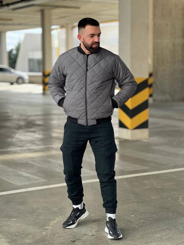 Мужской бомбер — цена 1100 грн в каталоге Ветровки Купить мужские вещи по доступной цене на Шафе