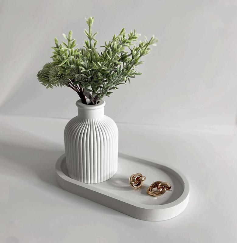 Набор ваза на подставке — цена 380 грн в каталоге Вазы Купить товары для дома и быта по