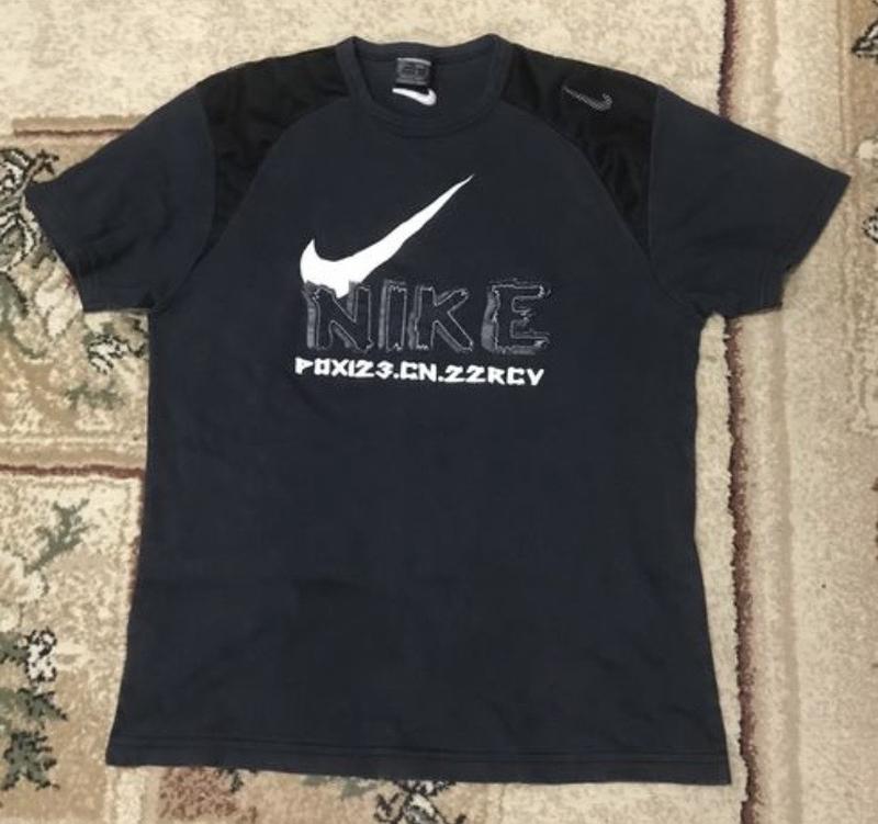 Чёрная футболка nike найк — цена 80 грн в каталоге Футболки Купить ...