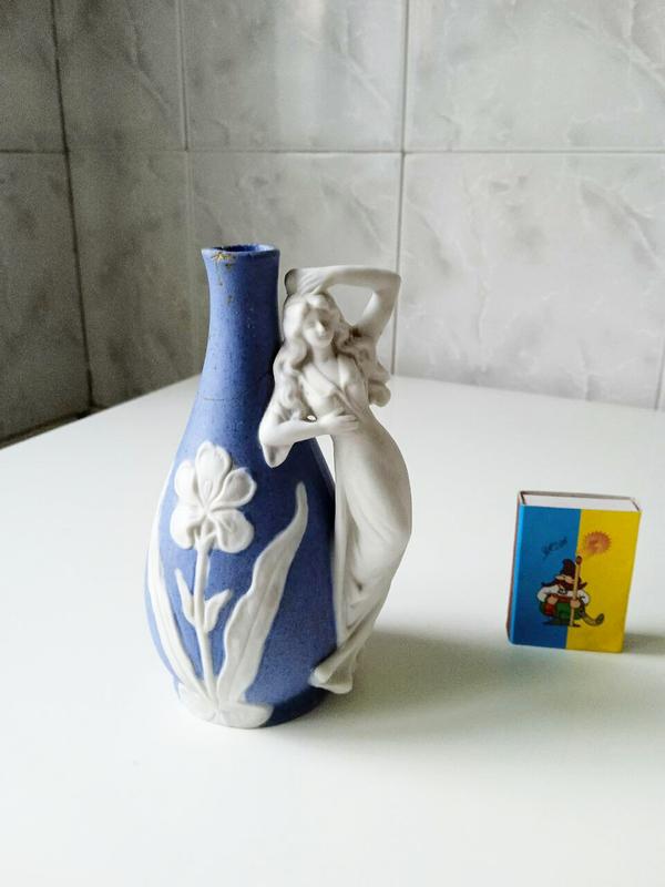 Вазочка бисквит антиквариат — цена 380 грн в каталоге Вазы Купить товары для дома и быта по