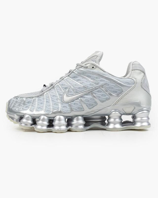 Кроссовки мужские nike shox tl silver серые серебристые, найк шокс тл ...