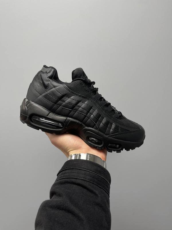 Кроссовки мужские nike air max 95 черные, найк аир макс — цена 2849 грн ...