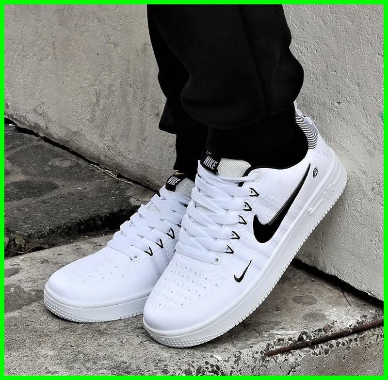 Кроссовки мужские nike белые форсы найки [размеры: 40,41,42,43,44 ...