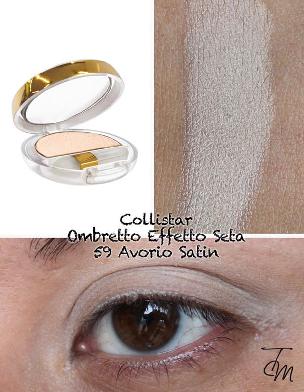 Шелковые тени collistar ombretto effetto seta silk effect eyeshadow тон 59 avorio satin — цена ...
