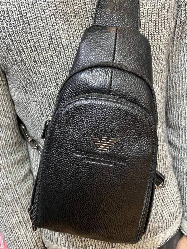 Сумка слинг бананка кожа — цена 1750 грн в каталоге Сумки Купить аксессуары по доступной цене