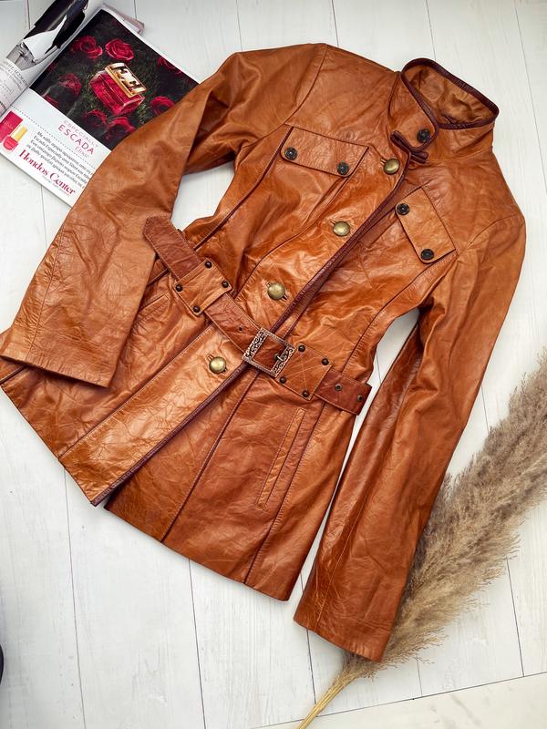 Шкіряна курточка — цена 450 грн в каталоге Куртки Купить женские вещи по доступной цене на Шафе