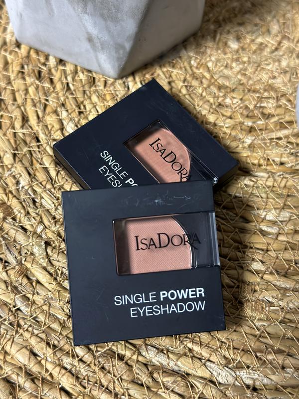 Тени тени коричневые оригинал изадора single power eyeshadow isadora ...