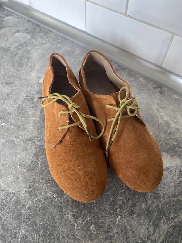 Туфельки натуральна замша кожа — ціна 575 грн у каталозі Туфлі Купити