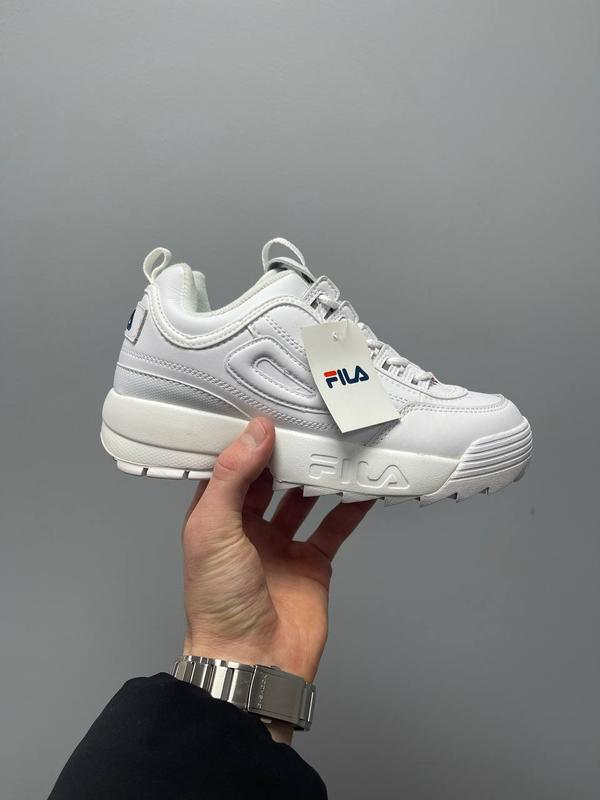 Женские кроссовки fila disruptor ii low «white’ — цена 1446 грн в ...