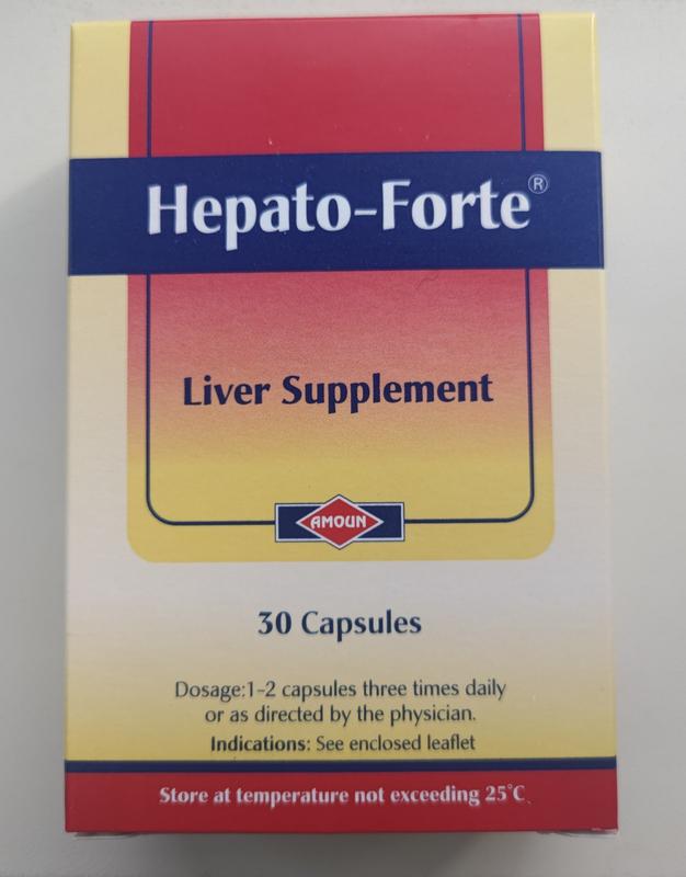 Hepato-forte liver supplement пищевая добавка для печени — цена 550 грн ...