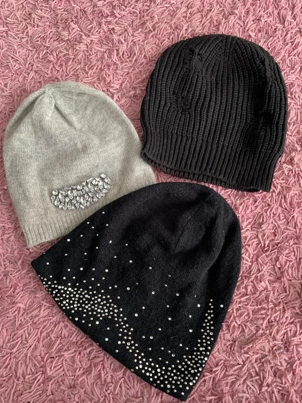 3 шапки — ціна 460 грн у каталозі Шапки Купити аксесуари за доступною ціною на Шафі Україна