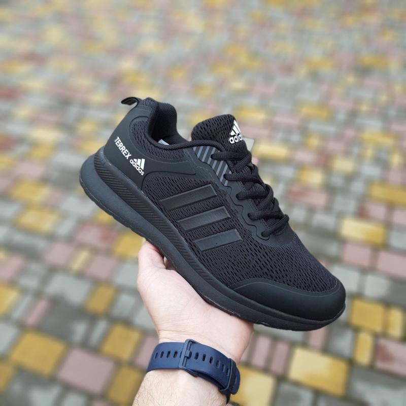 Мужские черные текстильные кроссовки на весну adidas terrex 🆕 адидас ...