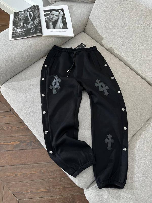 Штаны в стиле chrome hearts — цена 5100 грн в каталоге Спортивные штаны ...